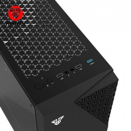 FANTECH CG76 MIDDLE TOWER CASE / PC CASE / PC CASING SARAKU WHITE BLACK