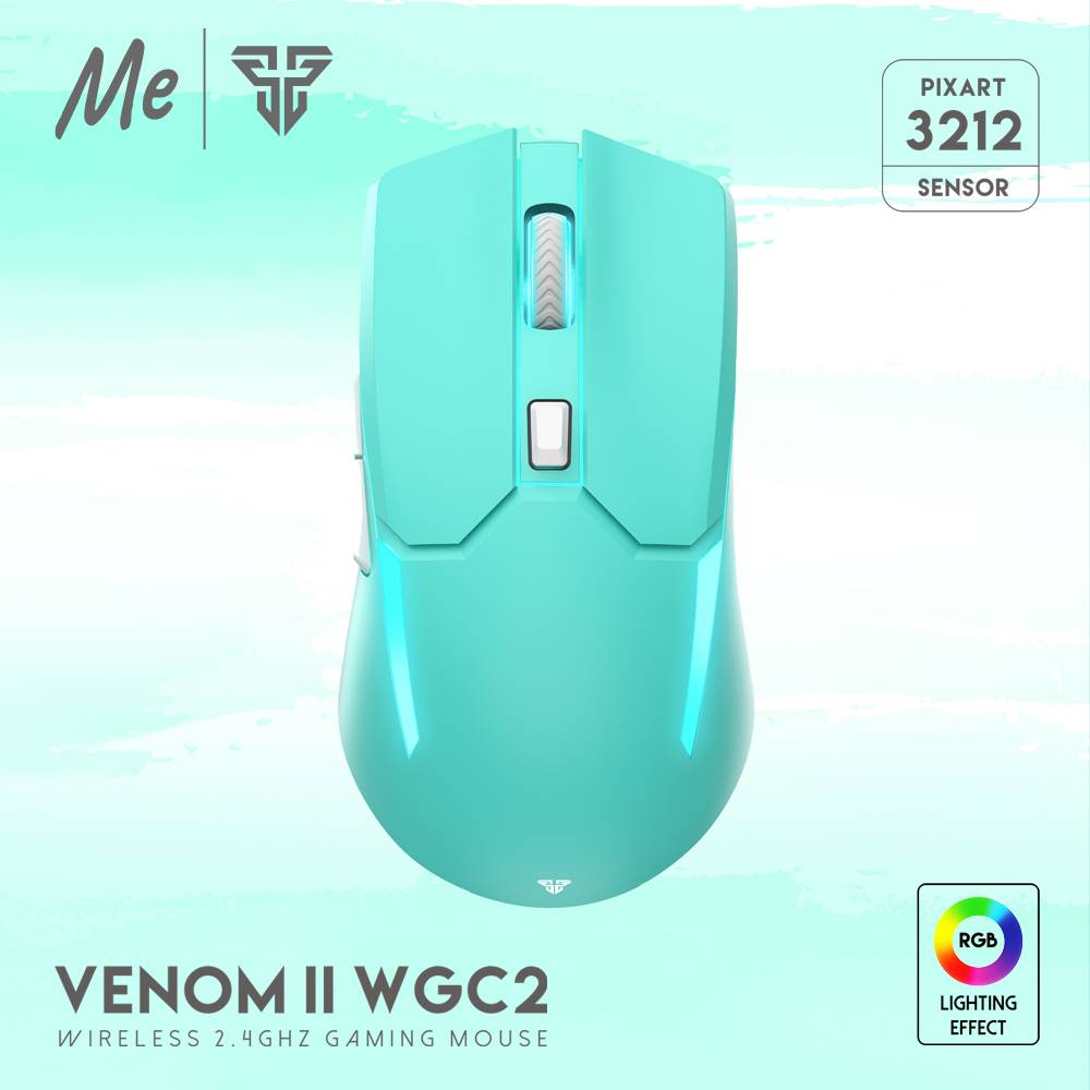 Fantech WGC2 Venom II / WGC5 BLAKE Rechargeable Wireless Gaming Mouse ...