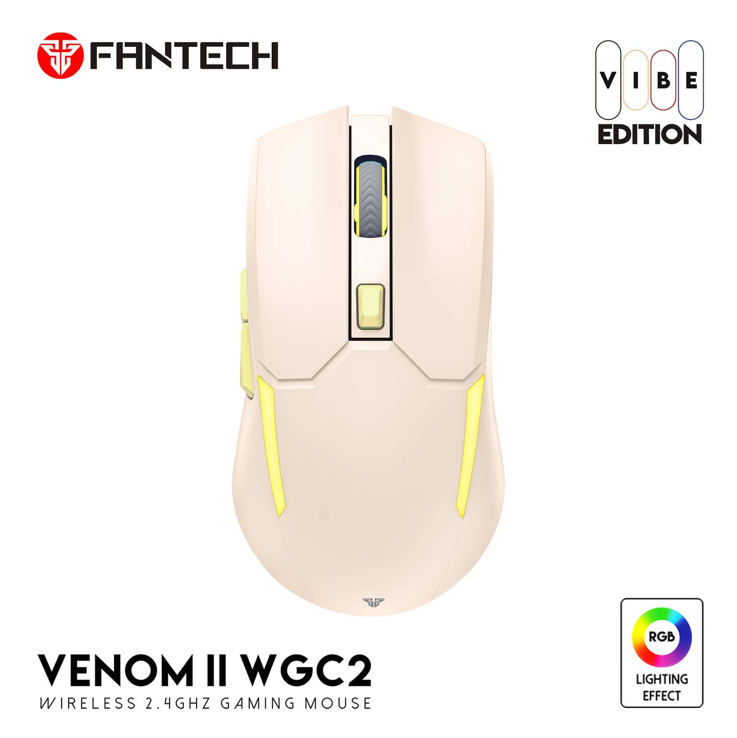 Fantech WGC2 Venom II / WGC5 BLAKE Rechargeable Wireless Gaming Mouse ...