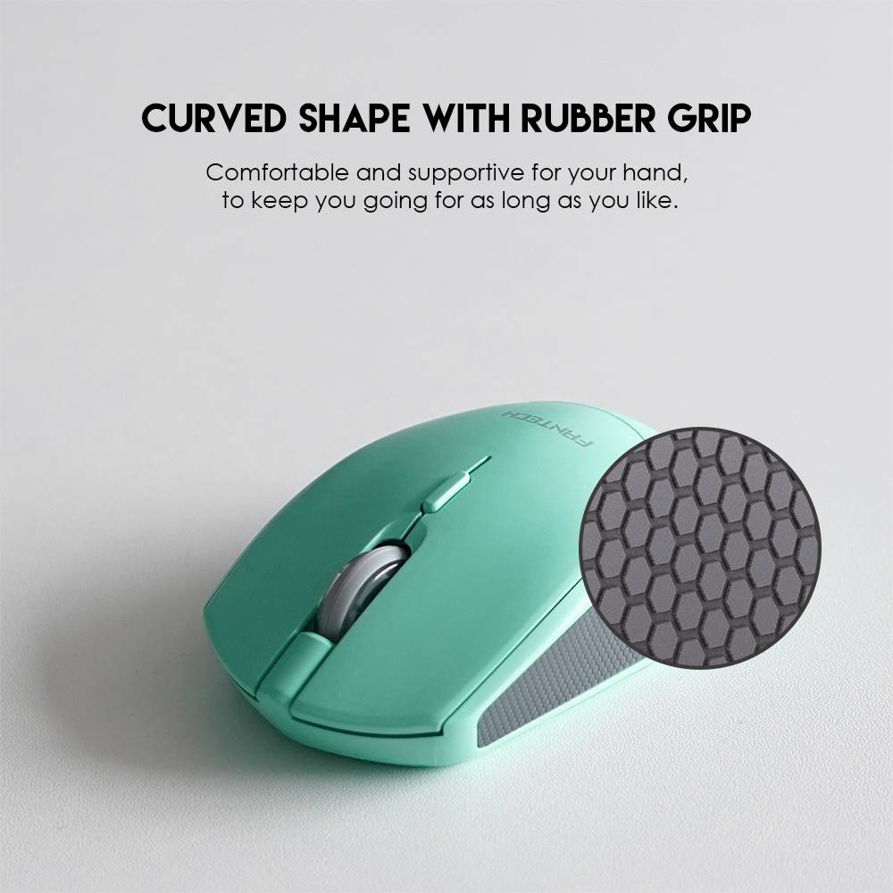 FANTECH W190 DUAL MODE 2.4Ghz and Bluetooth Wireless Mouse Up to 200 ...