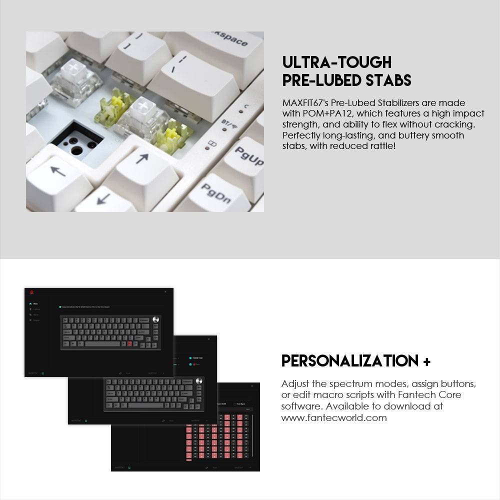 Fantech MK858 Maxfit67 Modular Mechanical Gaming Keyboard
