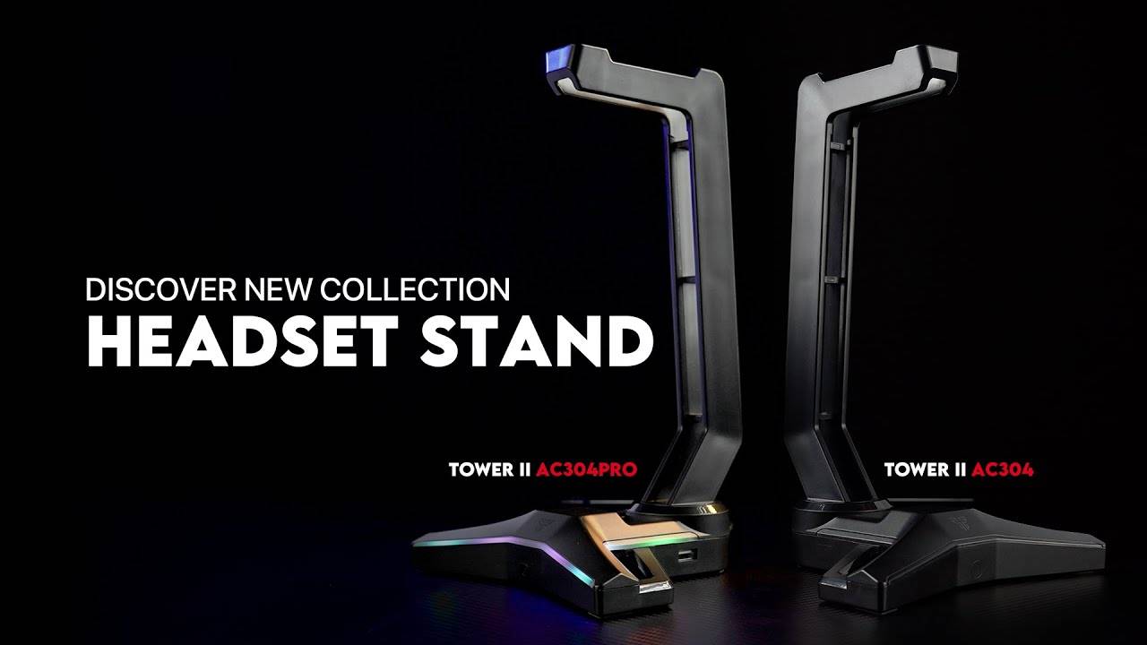 Fantech TOWER II AC304 / AC304 PRO Durable Triangular Non-Slip Base RGB ...