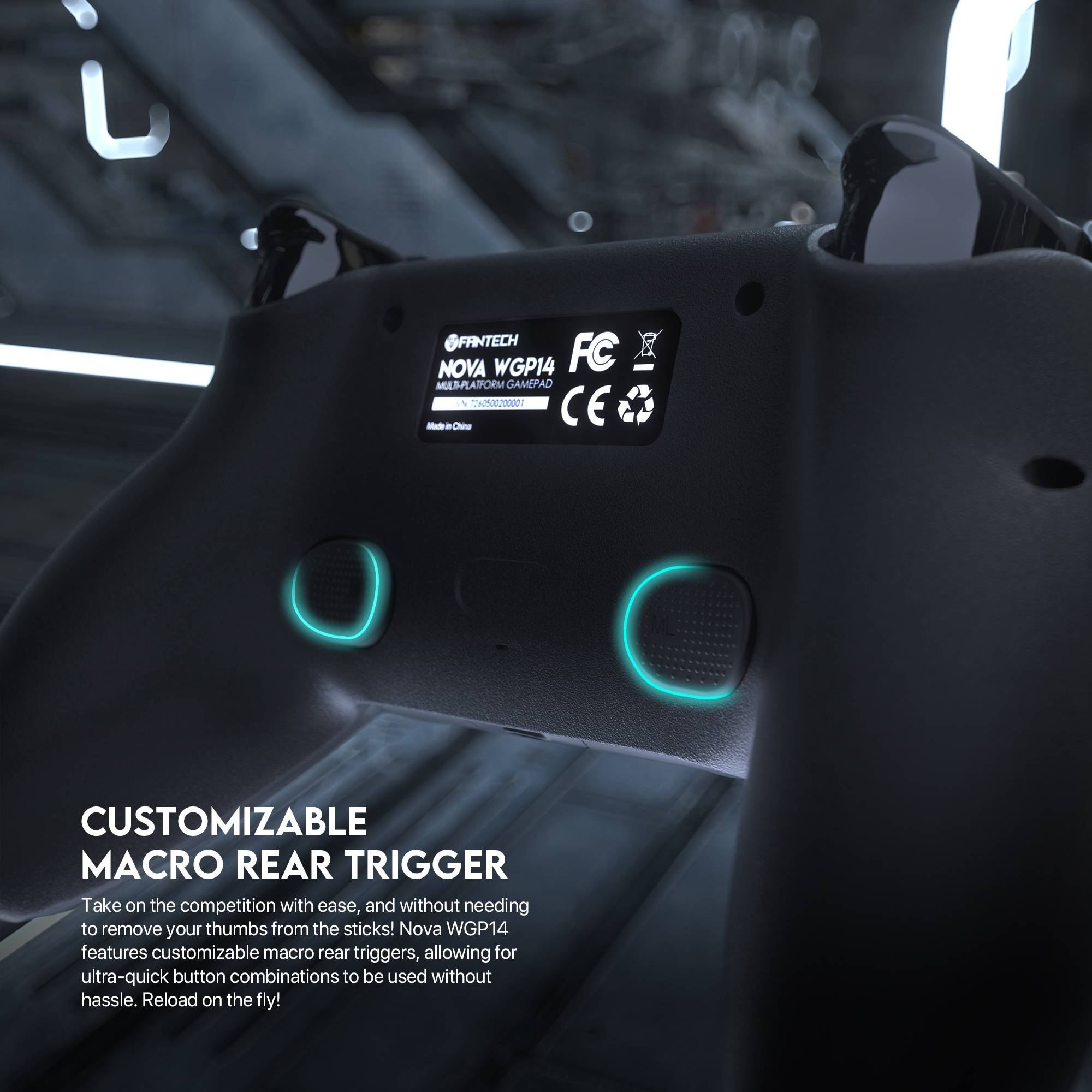 Fantech Gamepad Wireless Hall Effect NOVA WGP14 for PS4 PC Android ...