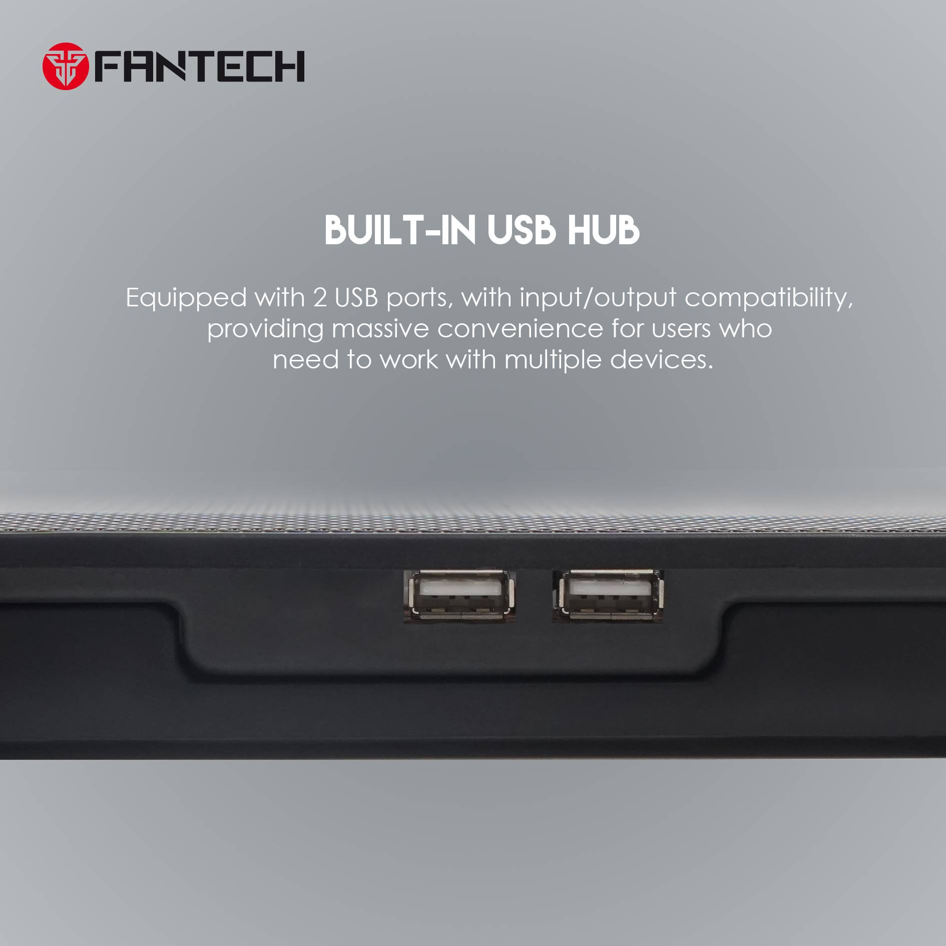 Fantech NoteBook Cooler NC11, NC12, NC13 two fan suitable for 9-15.6 ...