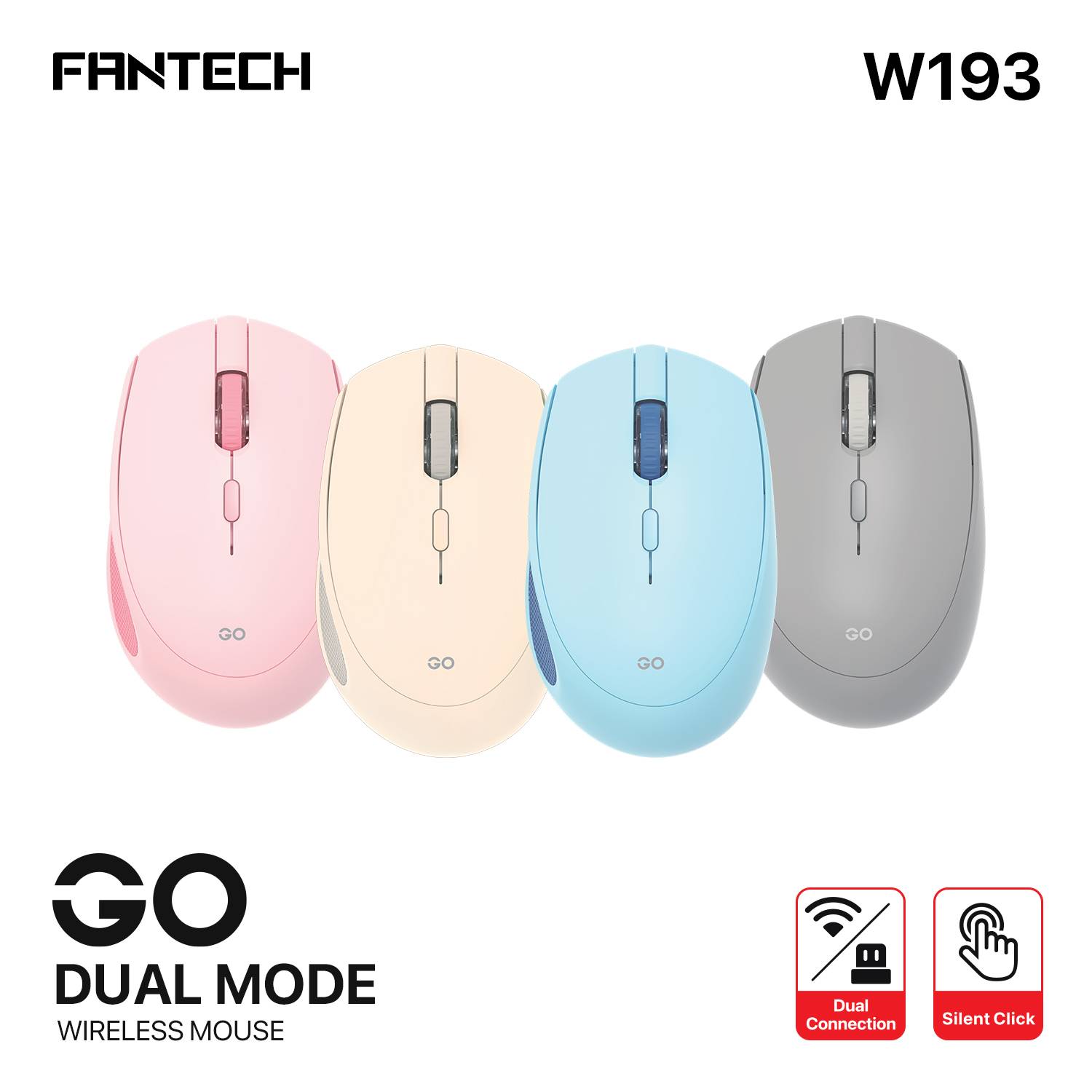 Fantech Go W193 Wireless Mouse