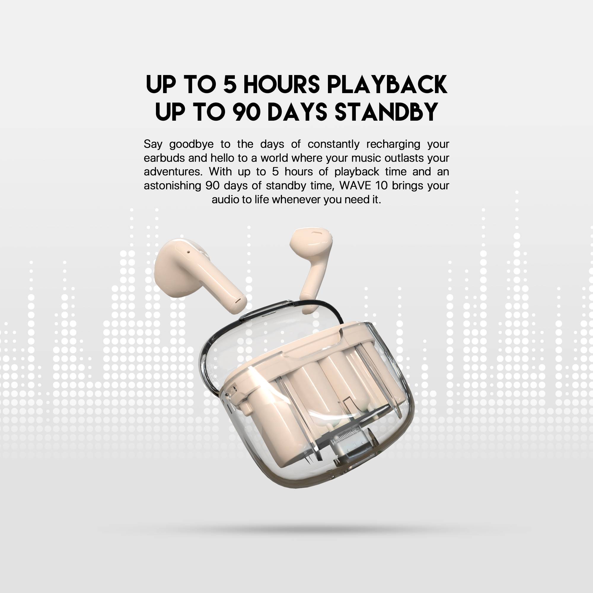 Fantech TWS Earbud Wave 10 TW10