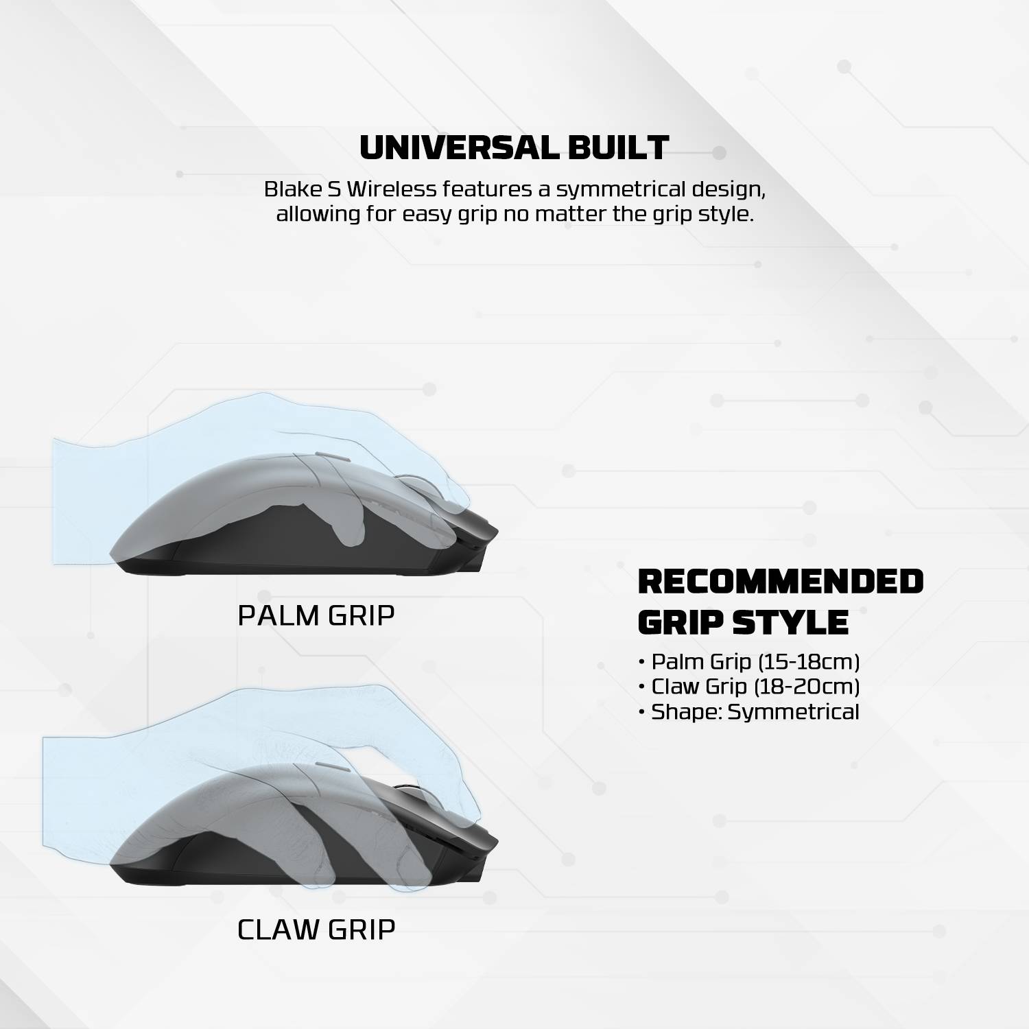 Fantech Blake WGC5 Wireless Gaming Mouse