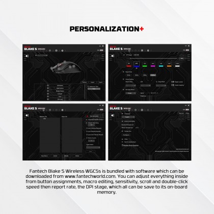 Fantech Blake WGC5 Wireless Gaming Mouse