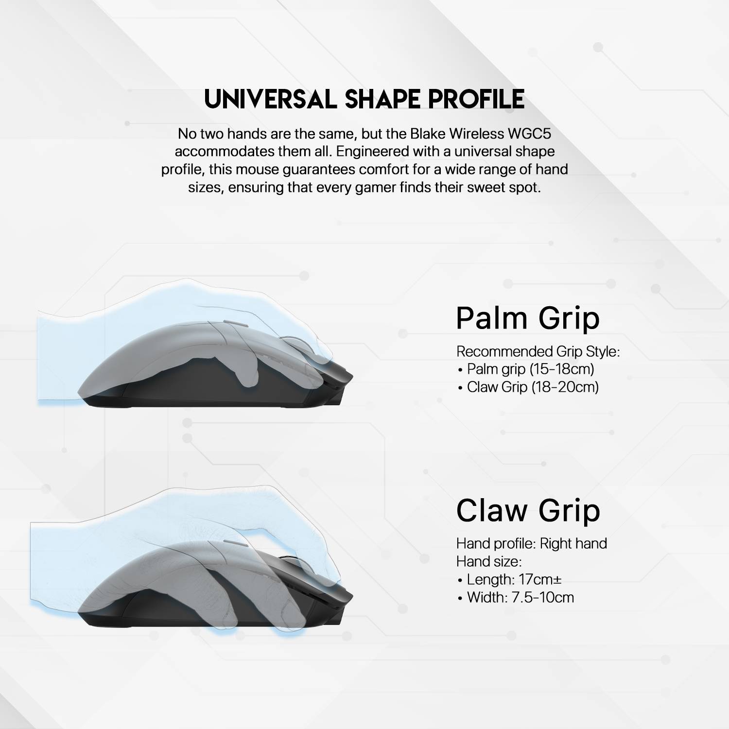 Fantech Blake WGC5 Wireless Gaming Mouse