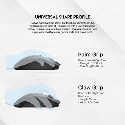 Fantech Blake WGC5 Wireless Gaming Mouse