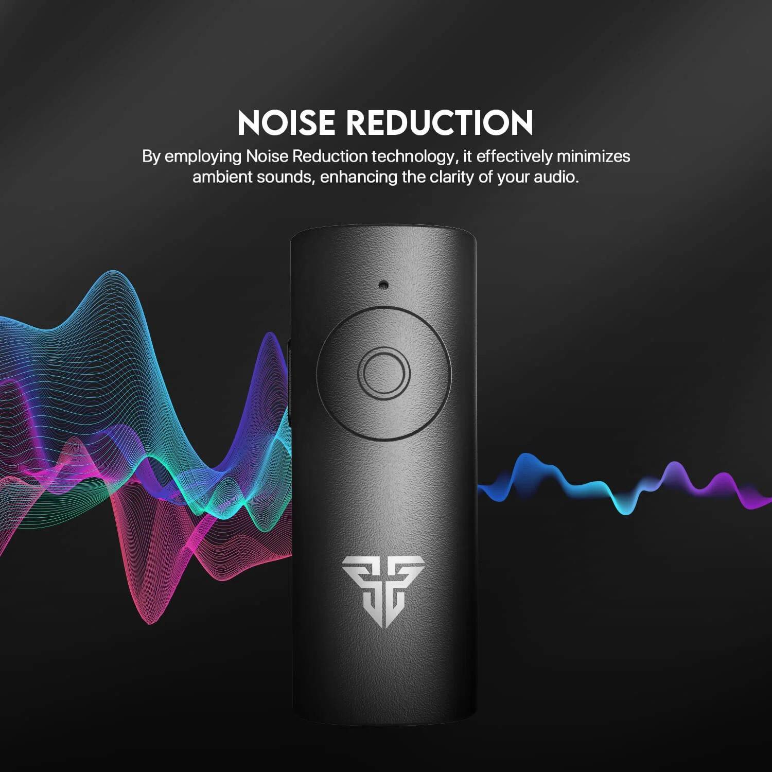 Fantech LEVIOSA AIR Microphone Wireless Lavalier Type C Lightning Dual Mic