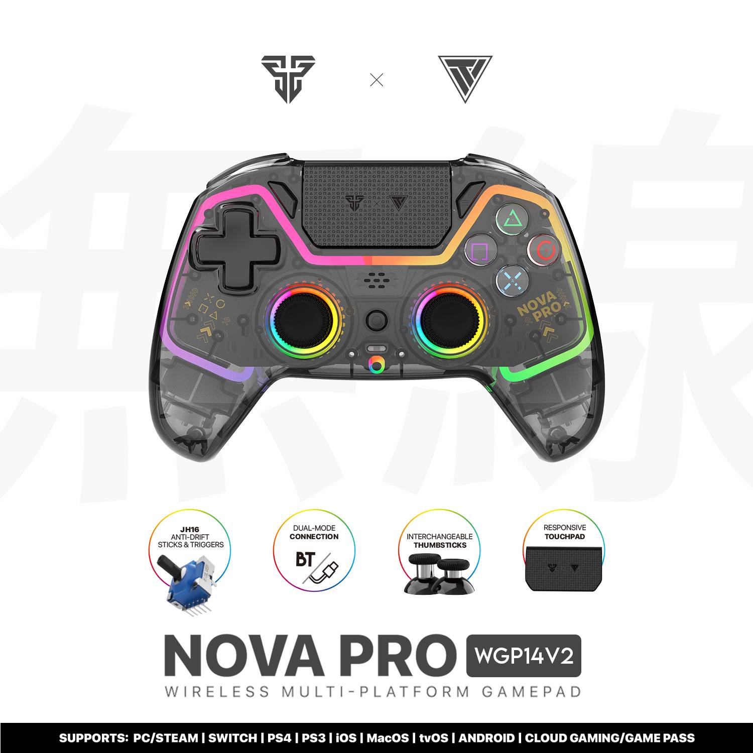Fantech Nova Pro WGP14v2 Wireless Multi Platform Gamepad