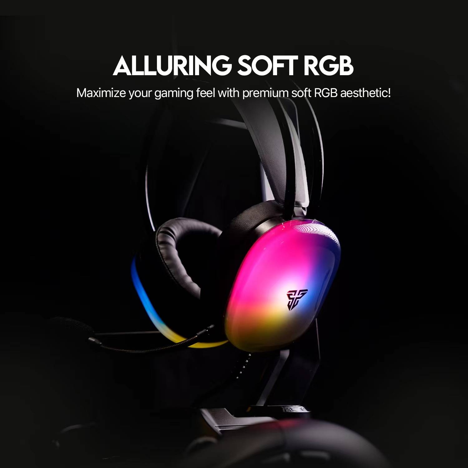 Fantech Aurora HG29 7.1 Virtual Surround Sound USB Gaming Headset RGB ...
