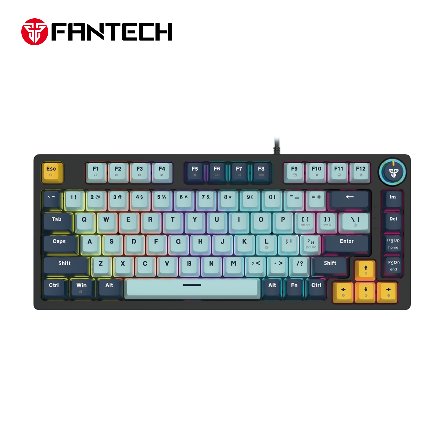 Fantech Gaming Keyboard Atom Mizu Edition