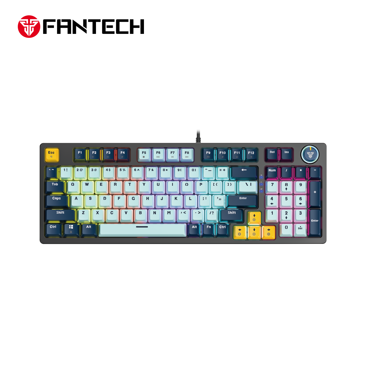 Fantech Gaming Keyboard Atom Mizu Edition
