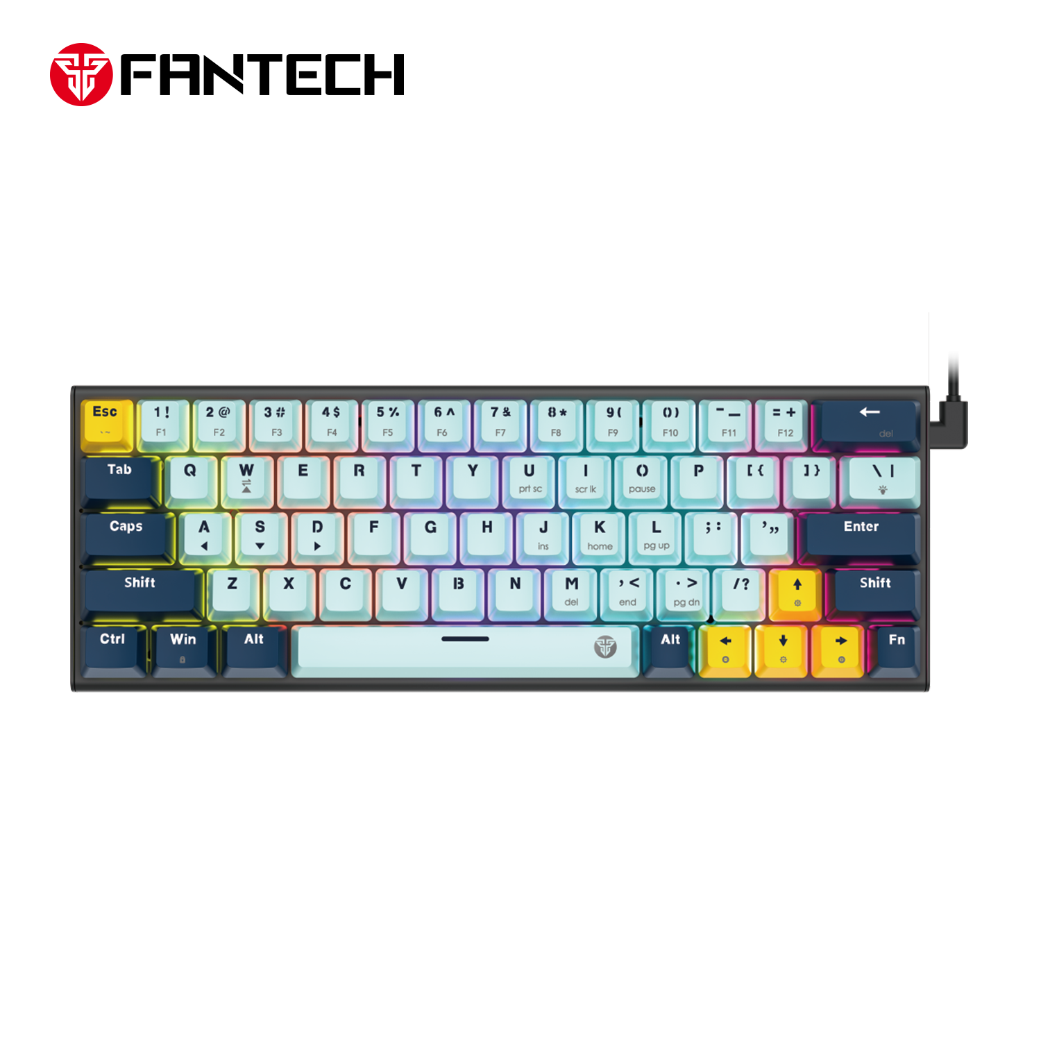 Fantech Gaming Keyboard Atom Mizu Edition
