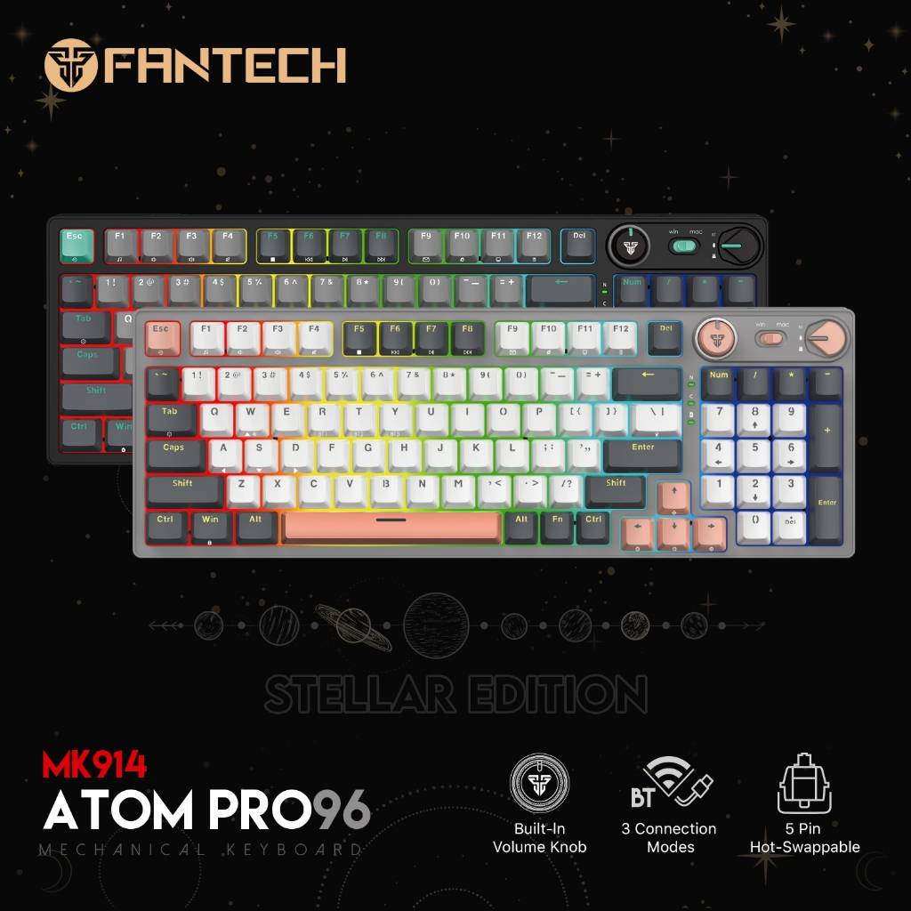 Fantech Gaming Keyboard Atom Pro Stellar Edition