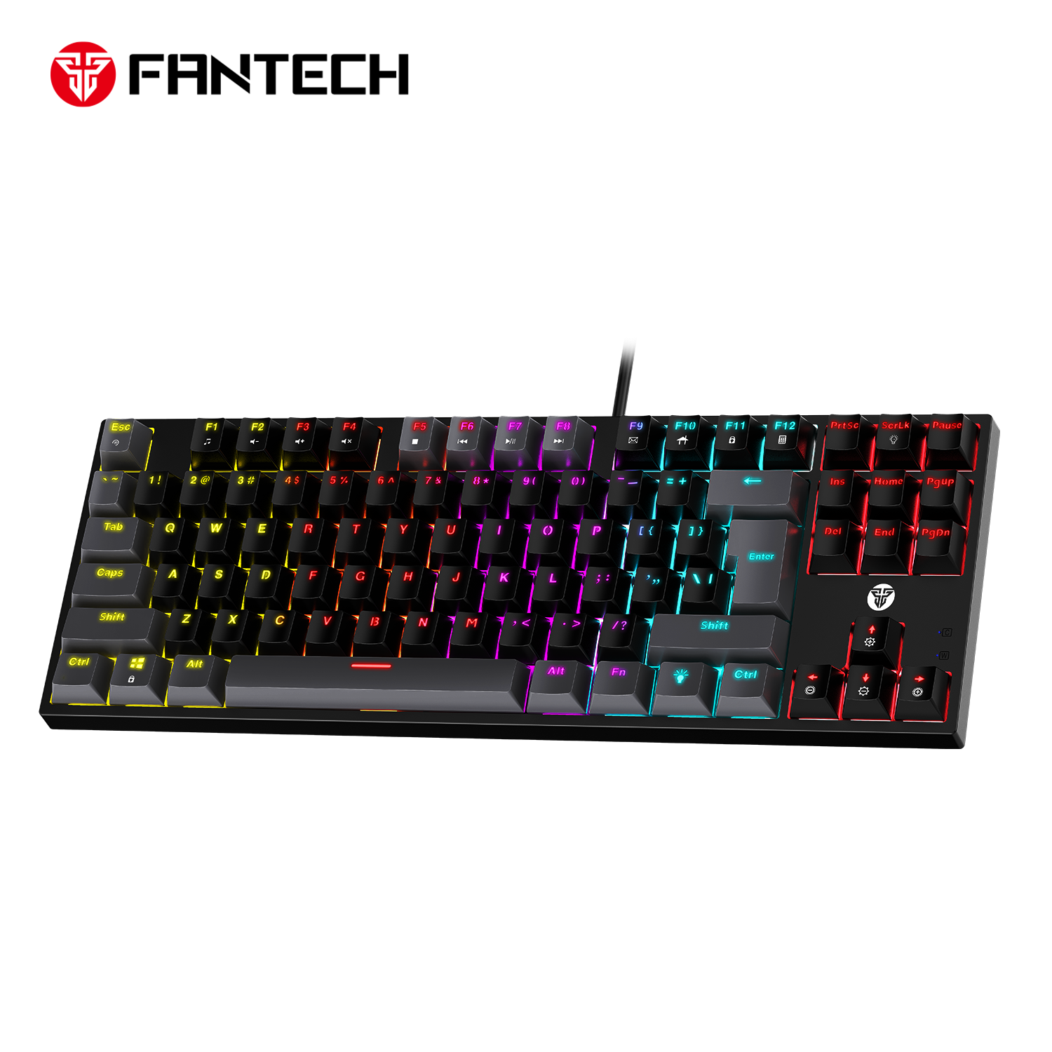 Fantech ATOM TKL MK876v2 Double Injection Keycaps , Full Size Form ...