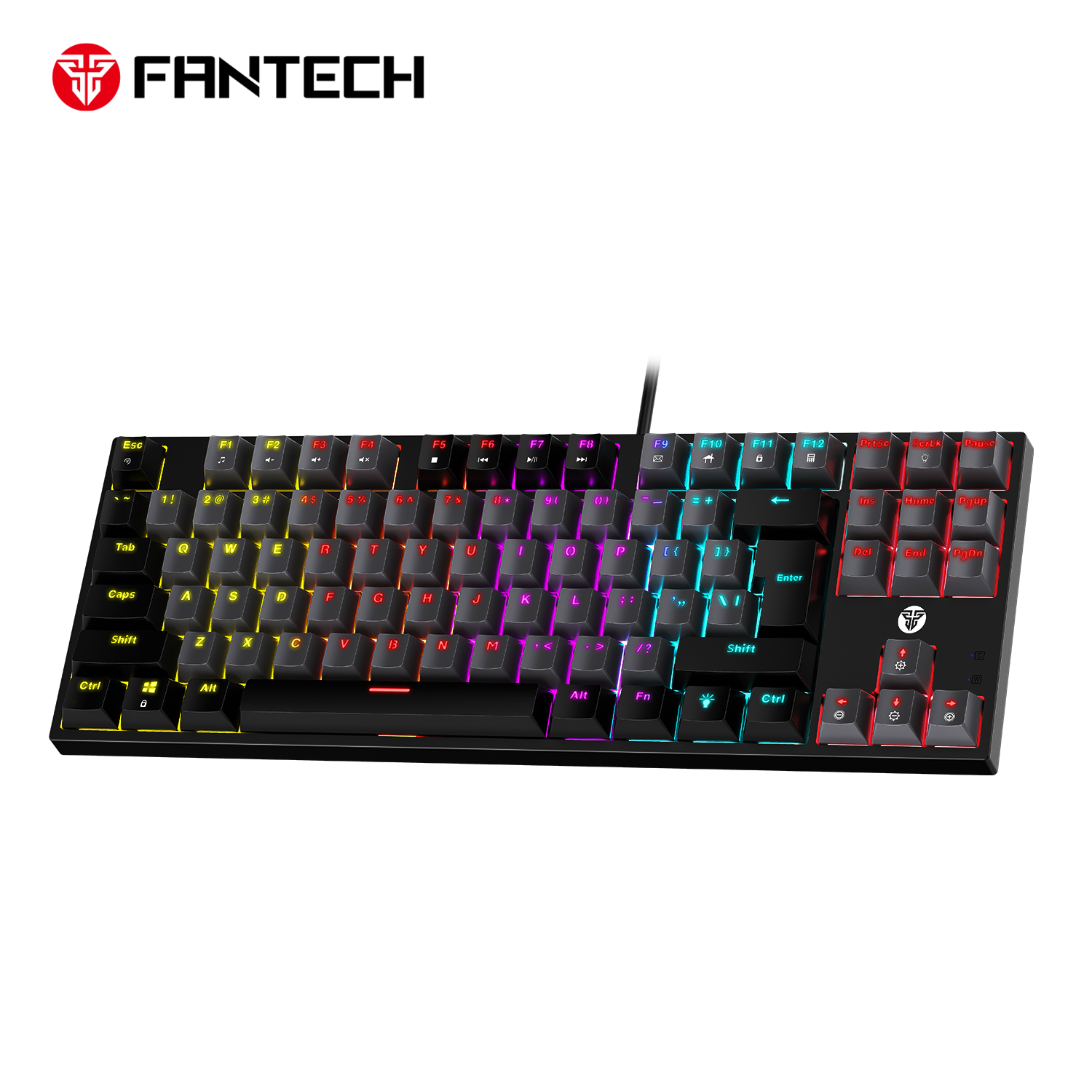 Fantech ATOM TKL MK876v2 Double Injection Keycaps , Full Size Form ...