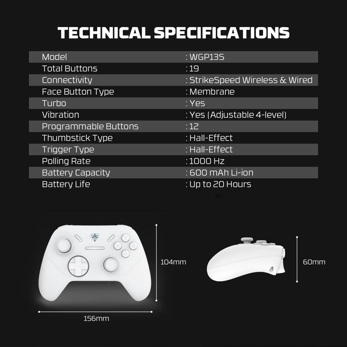 FANTECH WGP13S - 2.4G SHOOTER III MULTI-PLATFIRN WIRELESS GAMEPAD ...