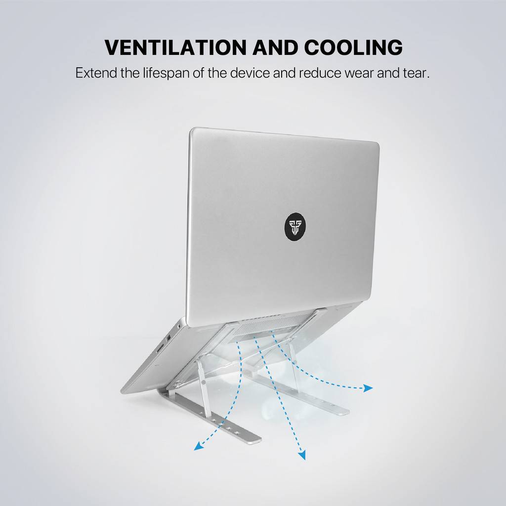 Fantech Notebook Laptop Stand NS12 Aluminum Alloy N Folding Laptop ...