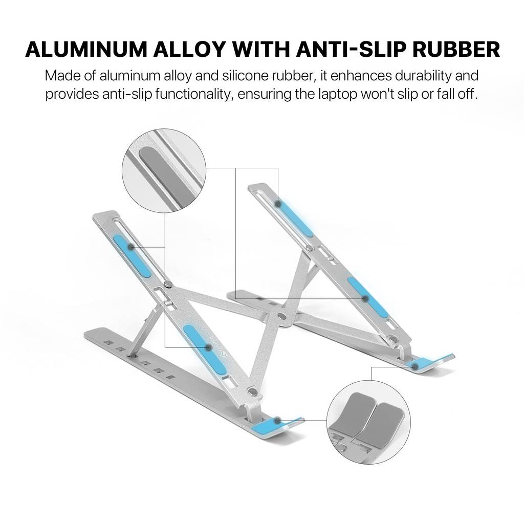 Fantech Notebook Laptop Stand NS12 Aluminum Alloy N Folding Laptop ...
