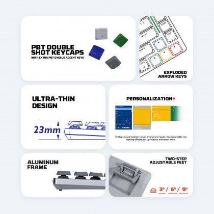 Fantech Super Maxfit Air83 and Air99 Wireless Bluetooth Mechanical ...