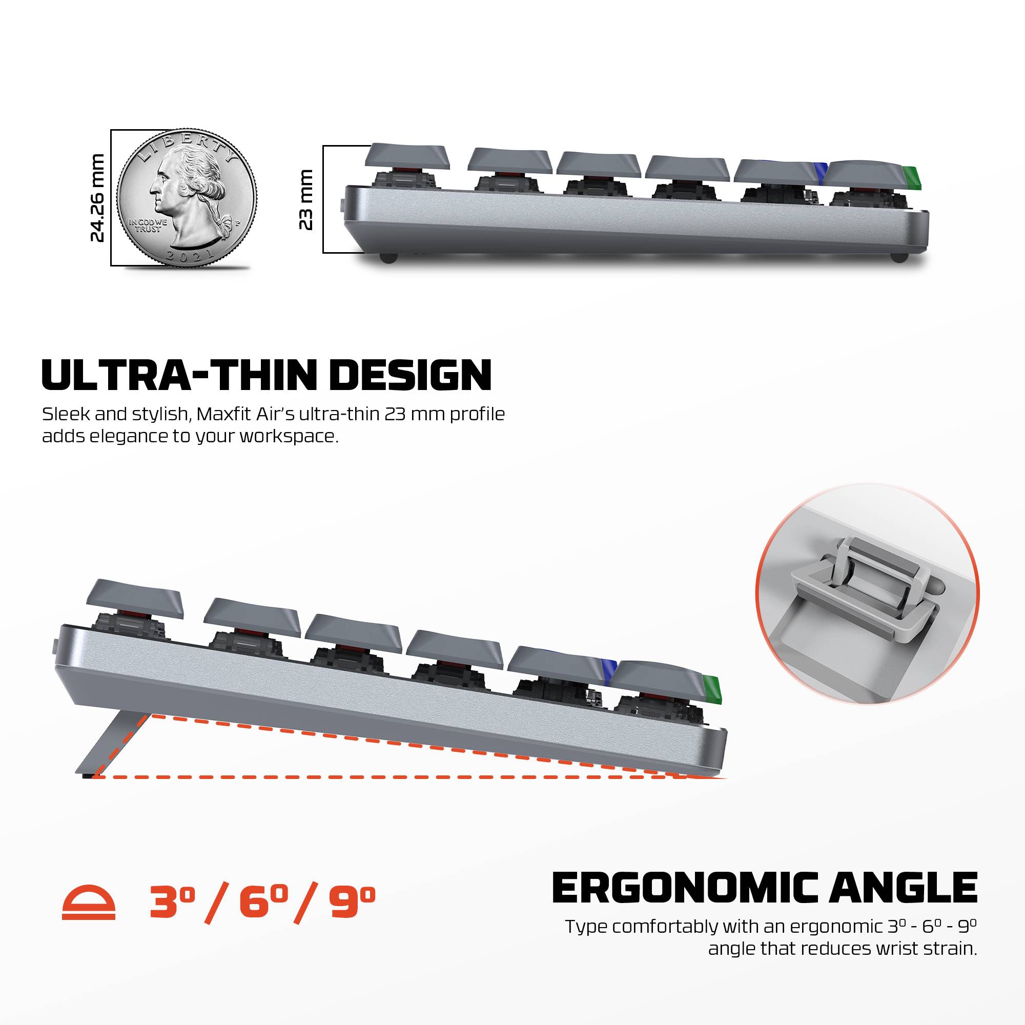 Fantech Super Maxfit Air83 and Air99 Wireless Bluetooth Mechanical ...