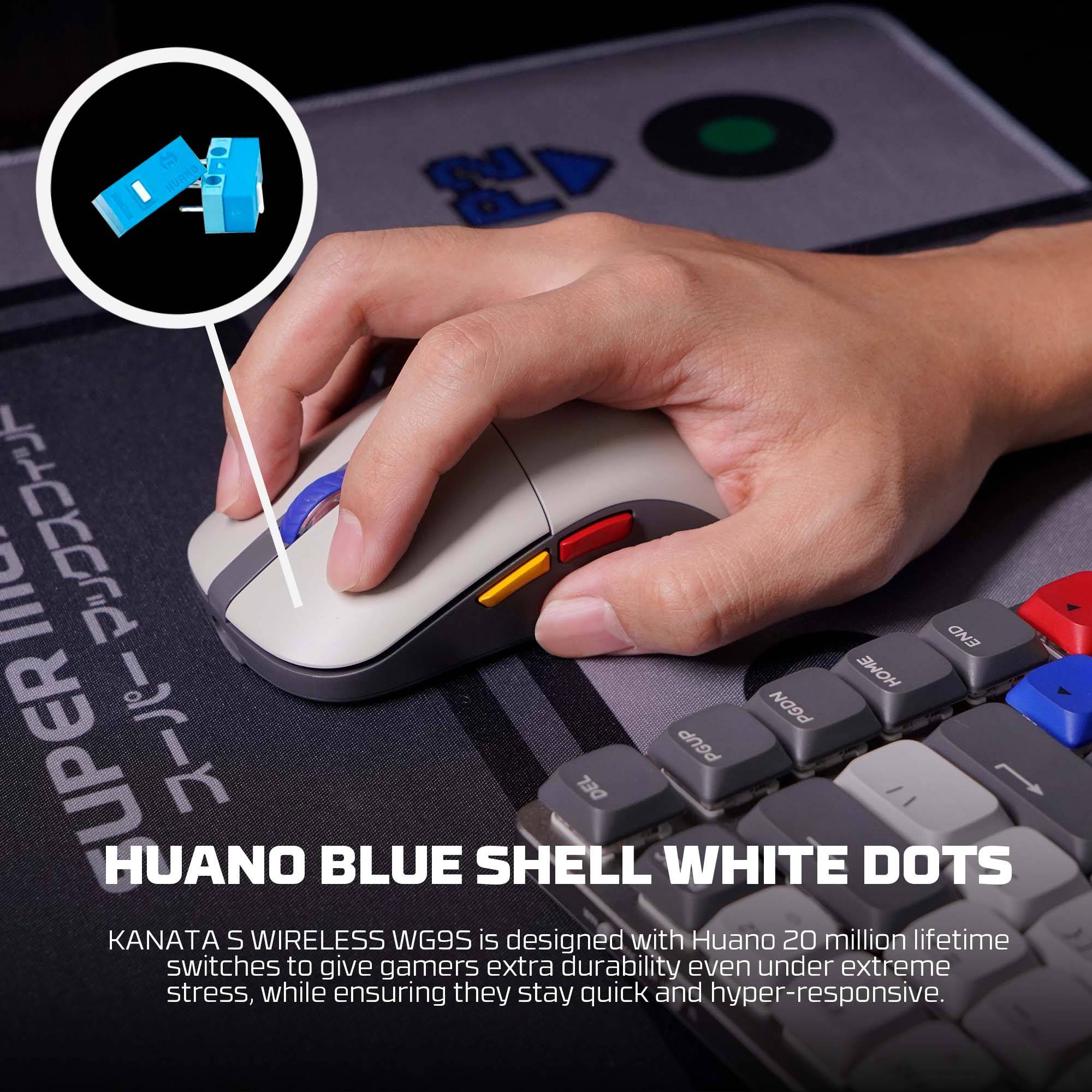 Fantech WG9S KANATA S Super Maxfit Programmable Wireless Gaming Mouse ...