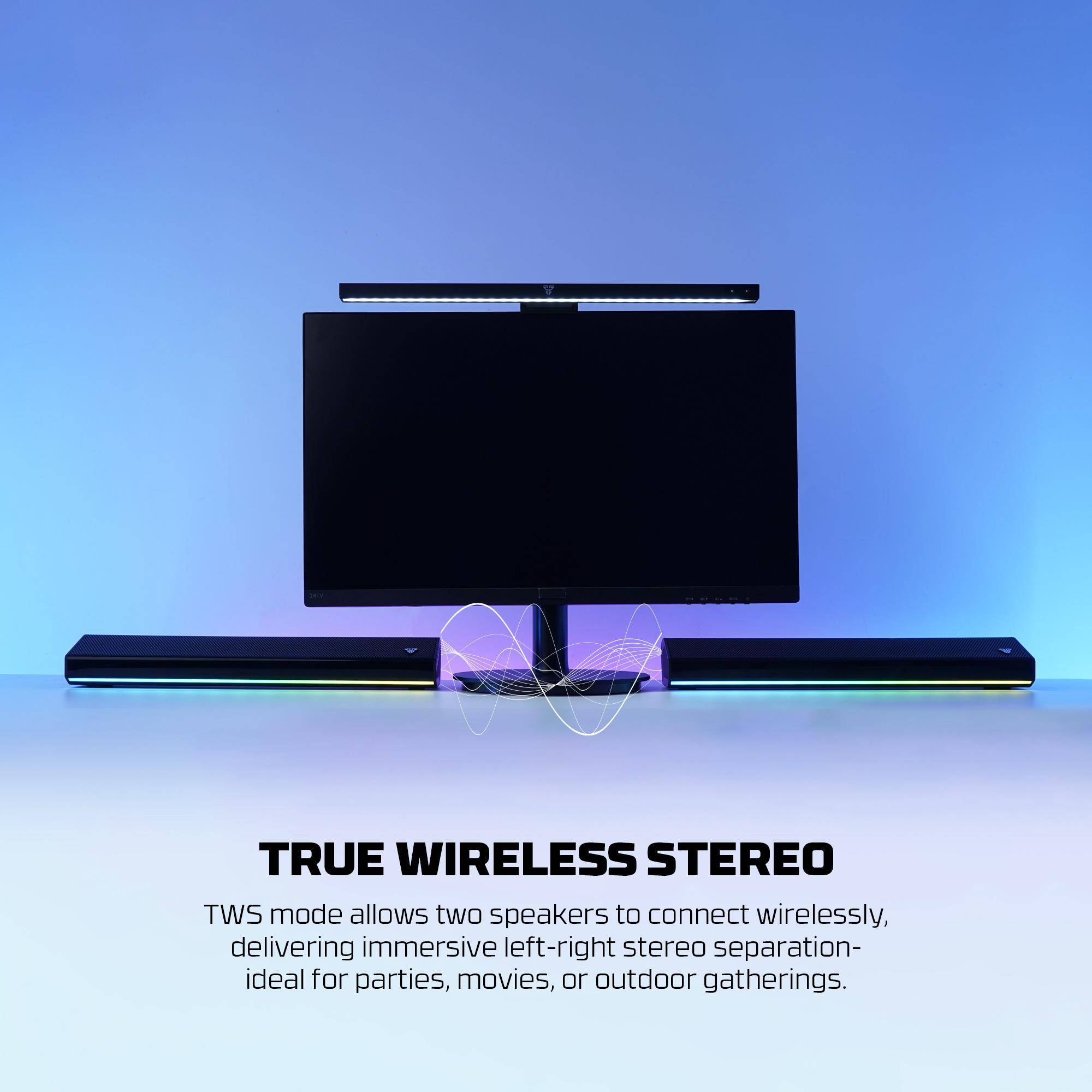 FANTECH BS162 Groove Bar Pro – Portable Gaming Speaker with 57mm Driver ...