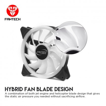 Fantech FB301 New High Quality Computer PC Case RGB Cooling Fan with ...