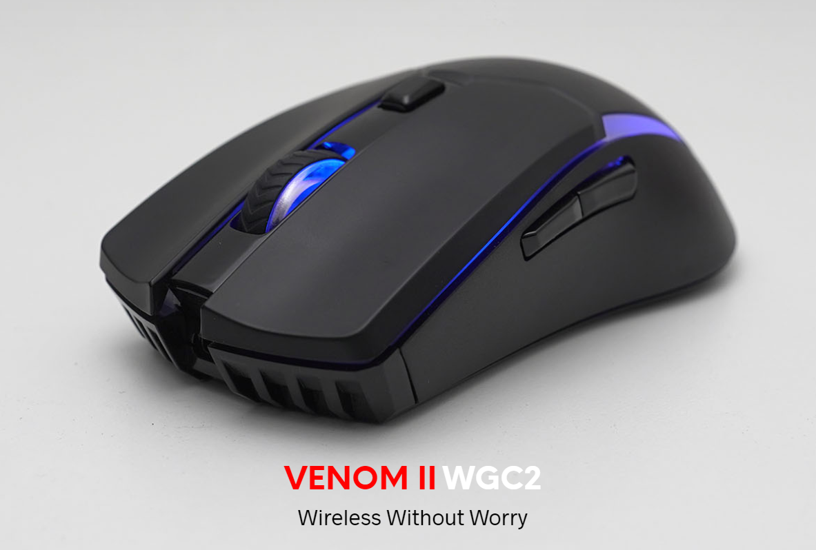 FANTECH WGC2 Wireless mouse Charging design RGB And 2400DPI Adjustable ...