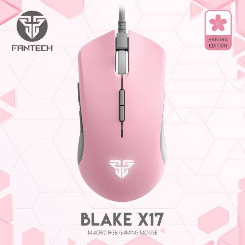 FANTECH X17 Blake Wired Macro RGB Gaming Mouse / WGC5 Blake Wireless ...