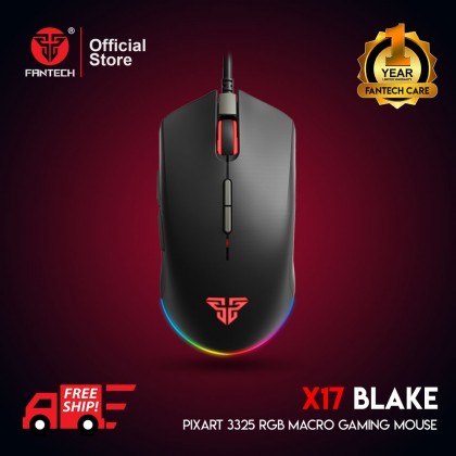 FANTECH X17 Blake Wired Macro RGB Gaming Mouse / WGC5 Blake Wireless ...