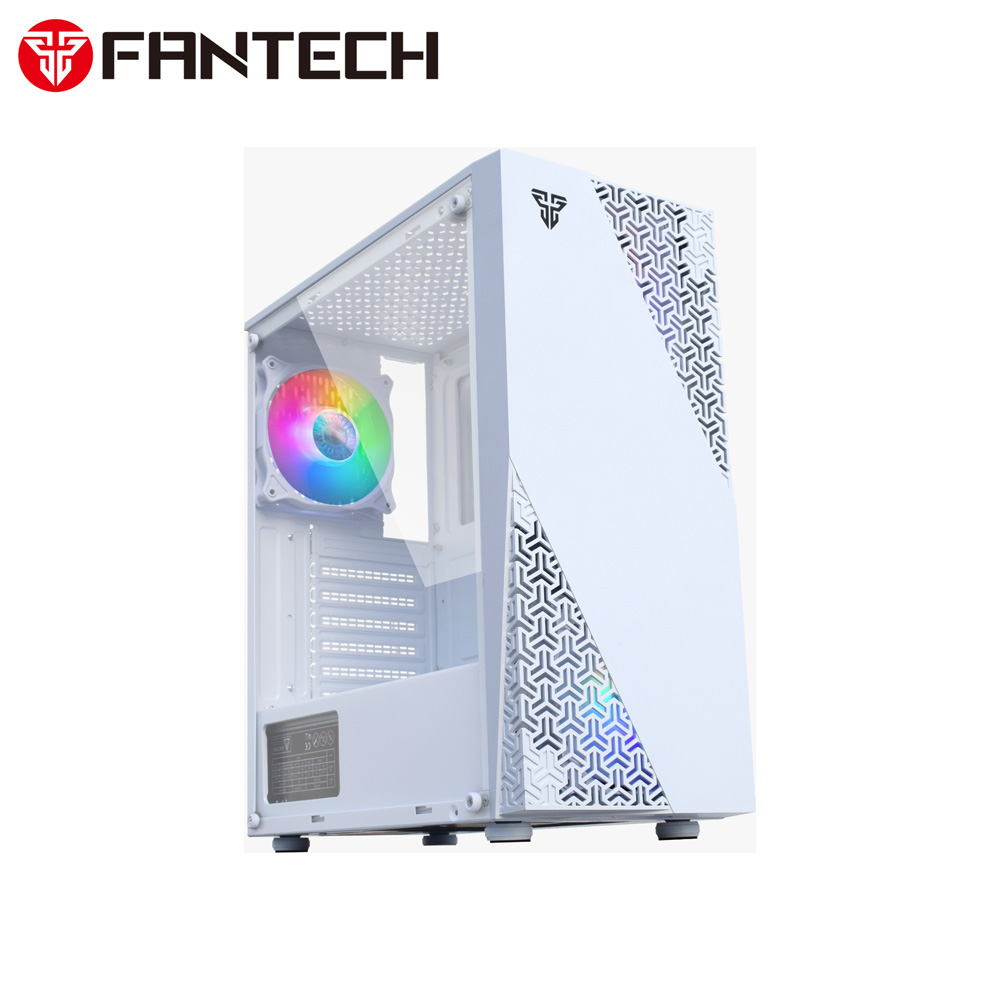 FANTECH CG76 MIDDLE TOWER CASE / PC CASE / PC CASING SARAKU WHITE BLACK