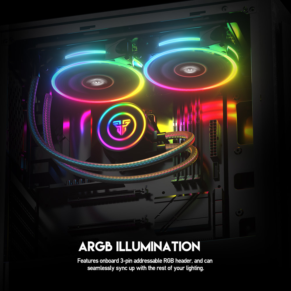 Fantech POLAR LC240 AIO Water Cooling CPU Liquid Cooler