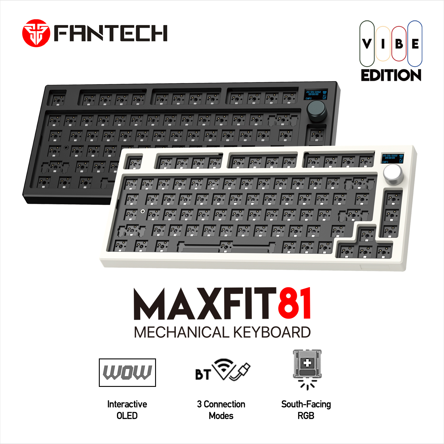 Fantech Maxfit81 MK910 Gaming Keyboard Barebone Version