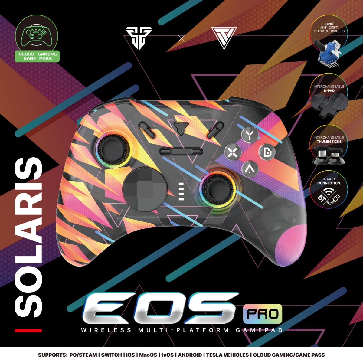 Fantech EOS PRO WGP15 Wireless Gaming Controller (SOLARIS) - Vibe Gaming