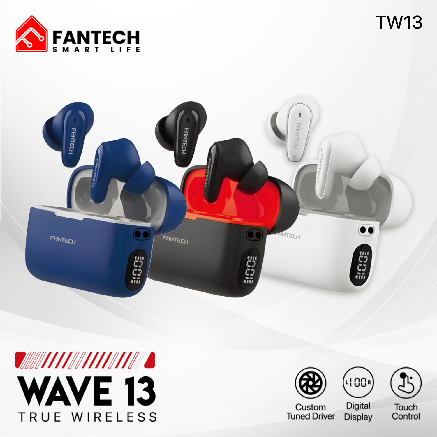 Fantech TWS Earbud Wave 13
