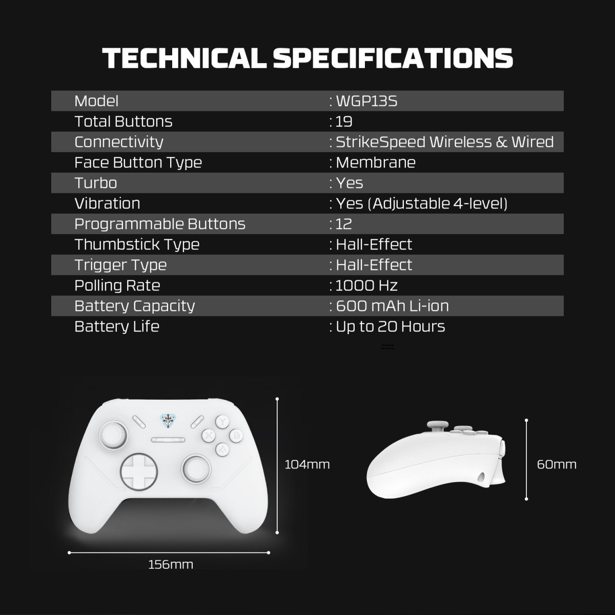 FANTECH WGP13S - 2.4G SHOOTER III MULTI-PLATFIRN WIRELESS GAMEPAD ...